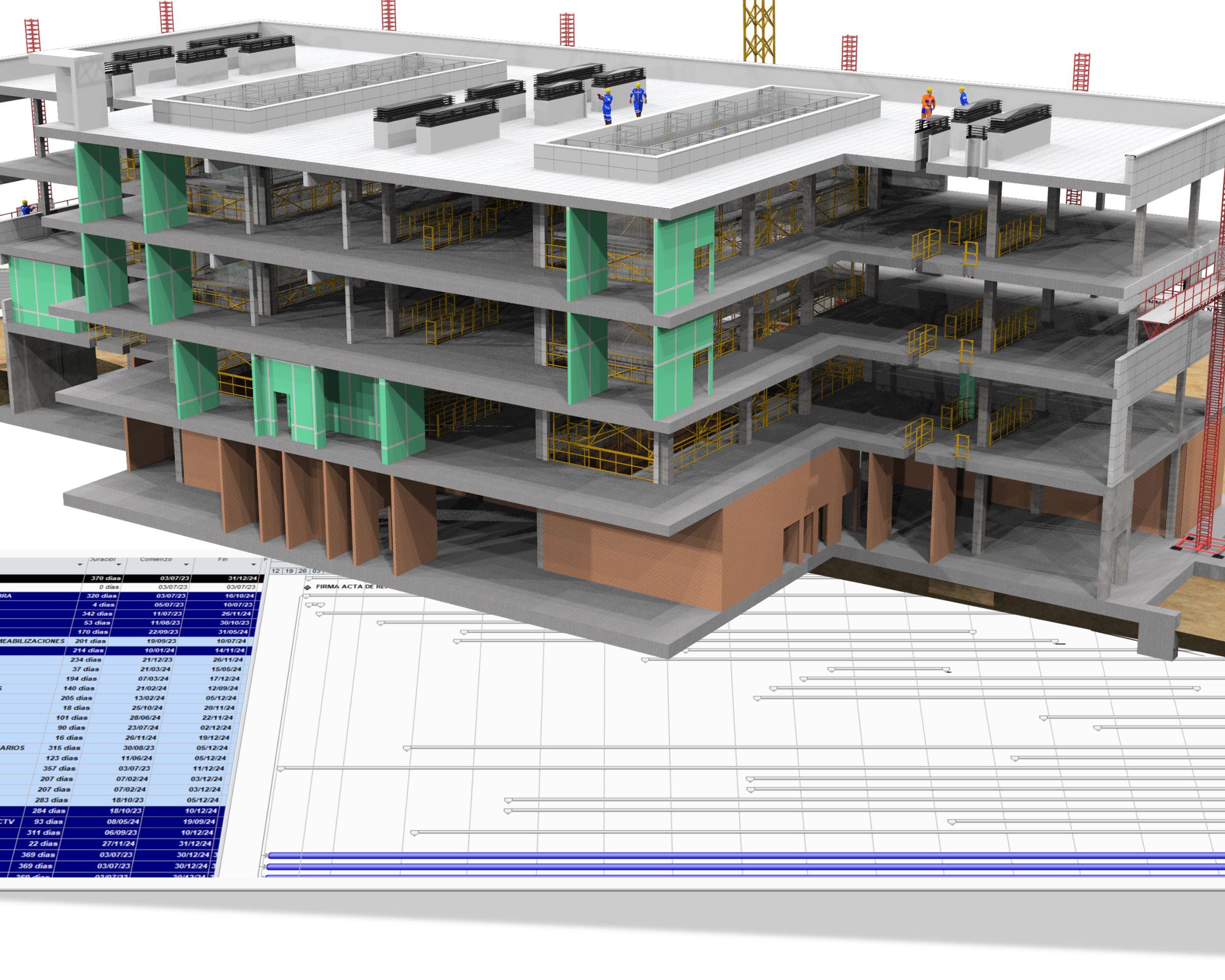 Modelado 4D en BIM • Alma Ingeniería